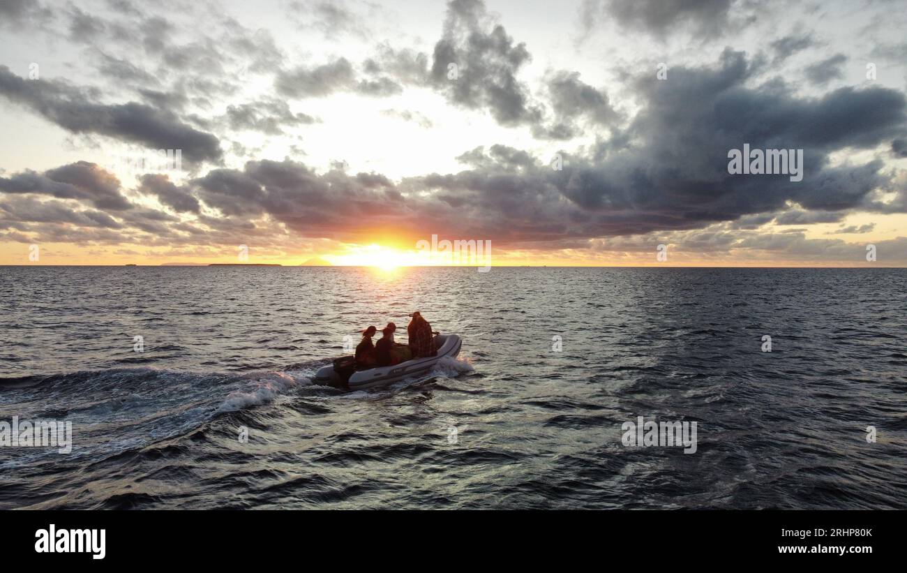 Aerial views of different islands in the Kingdom of Tonga Stock Photo ...