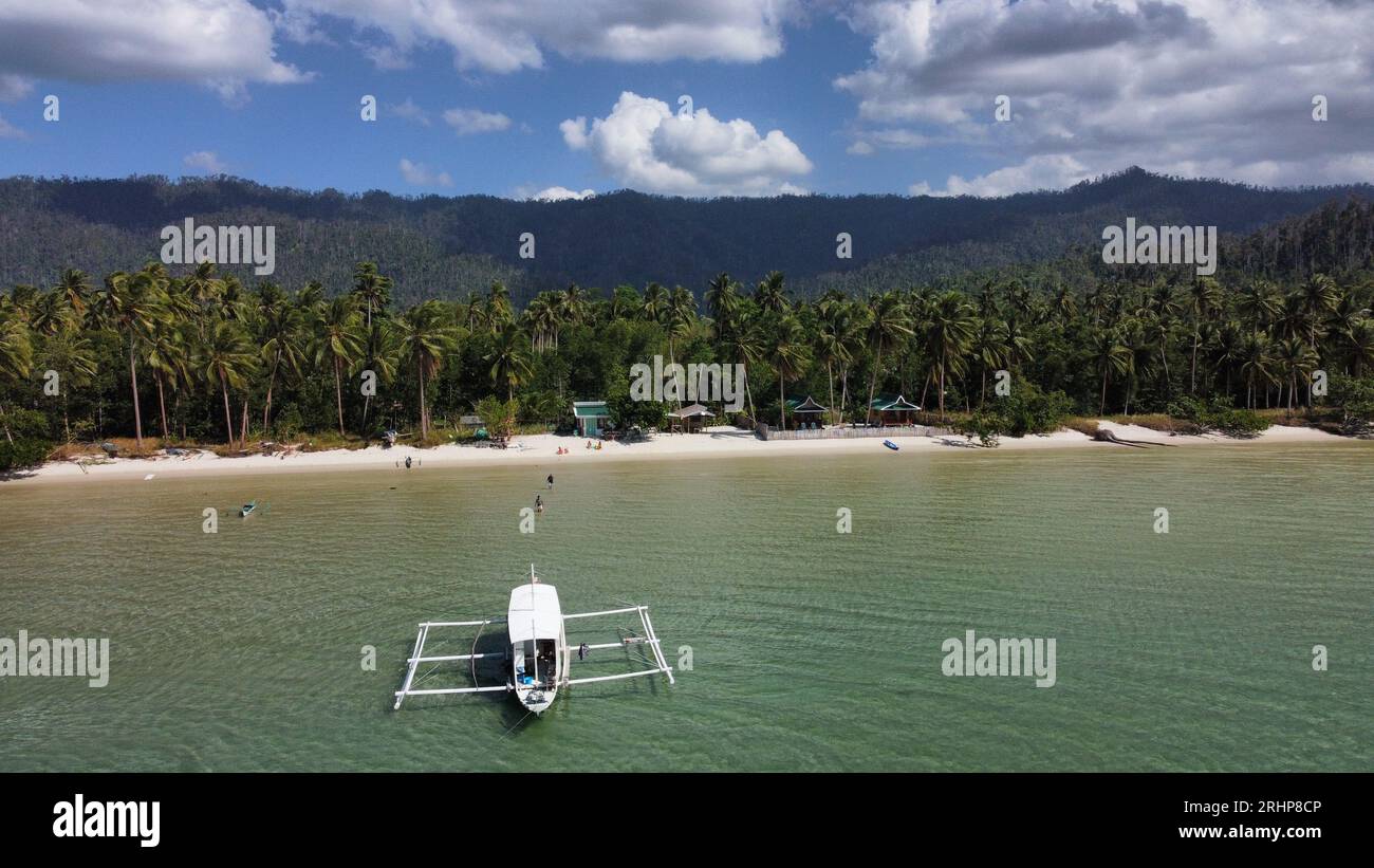 Aerial views of the stunning islands of the Philippines Stock Photo - Alamy