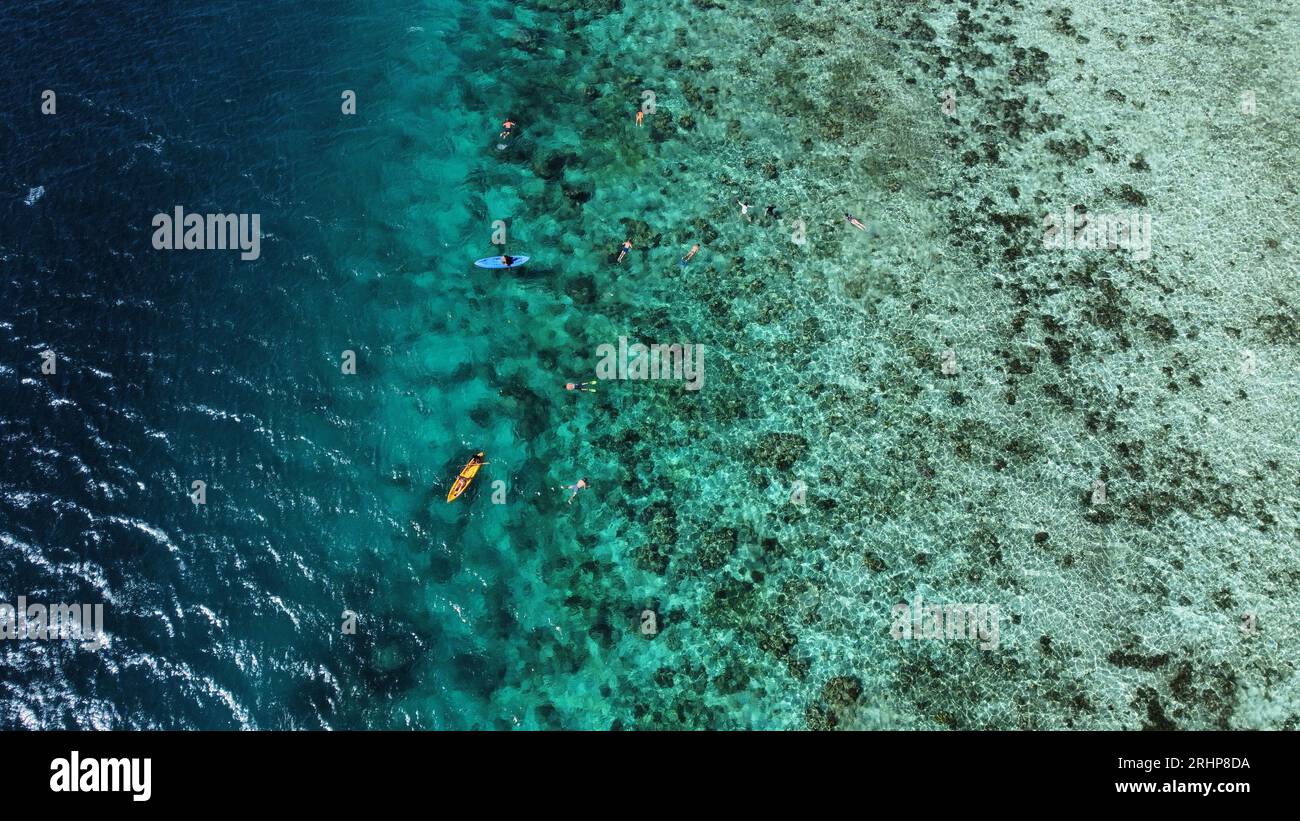 Aerial views of the stunning islands of the Philippines Stock Photo - Alamy