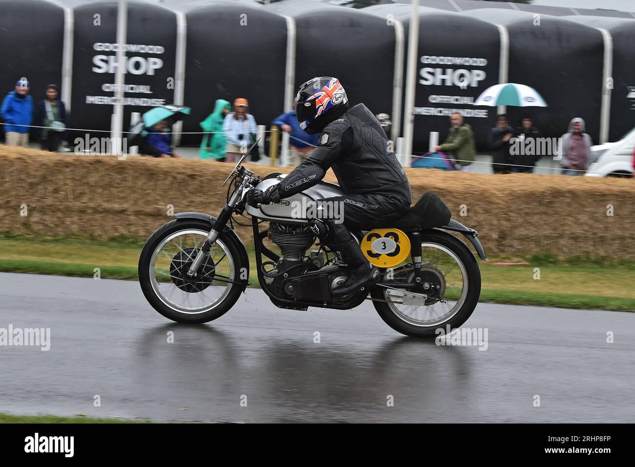 Andrew Cathcart, Norton Manx, MotoGP Celebration, featuring some of the ...