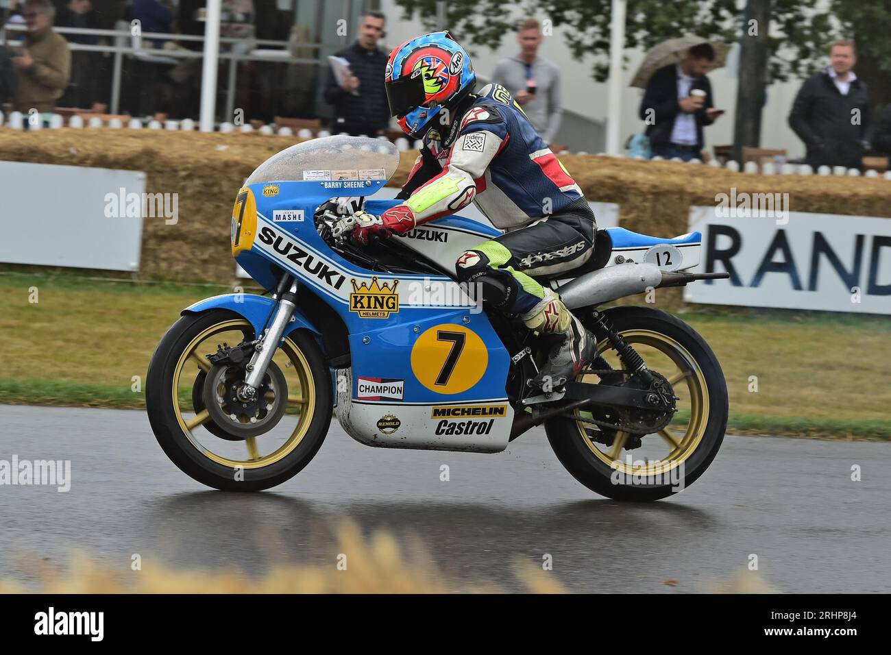 James Ellison, Chris Riches, Suzuki XR14 RG500, MotoGP Celebration ...