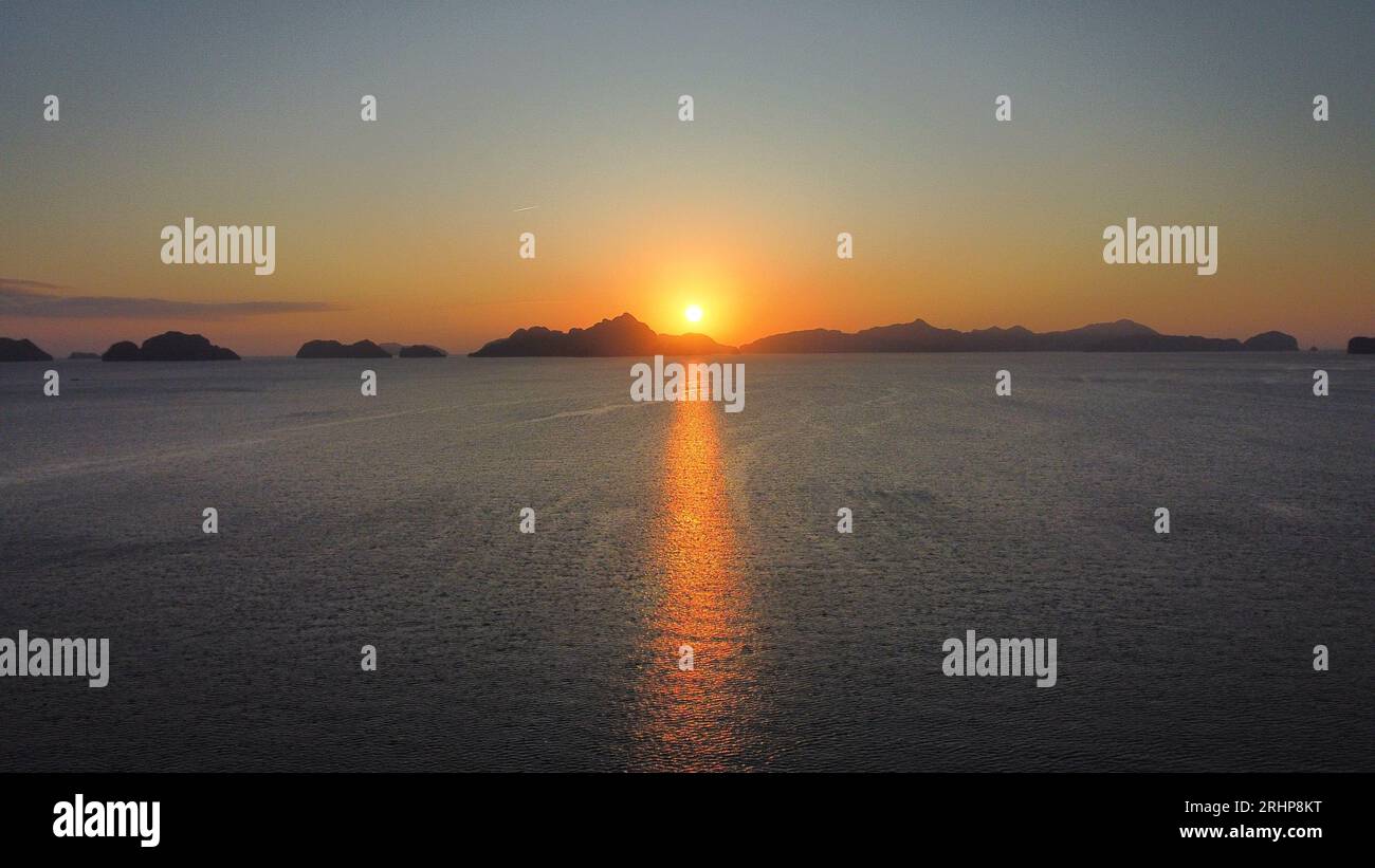 Aerial views of the stunning islands of the Philippines Stock Photo - Alamy