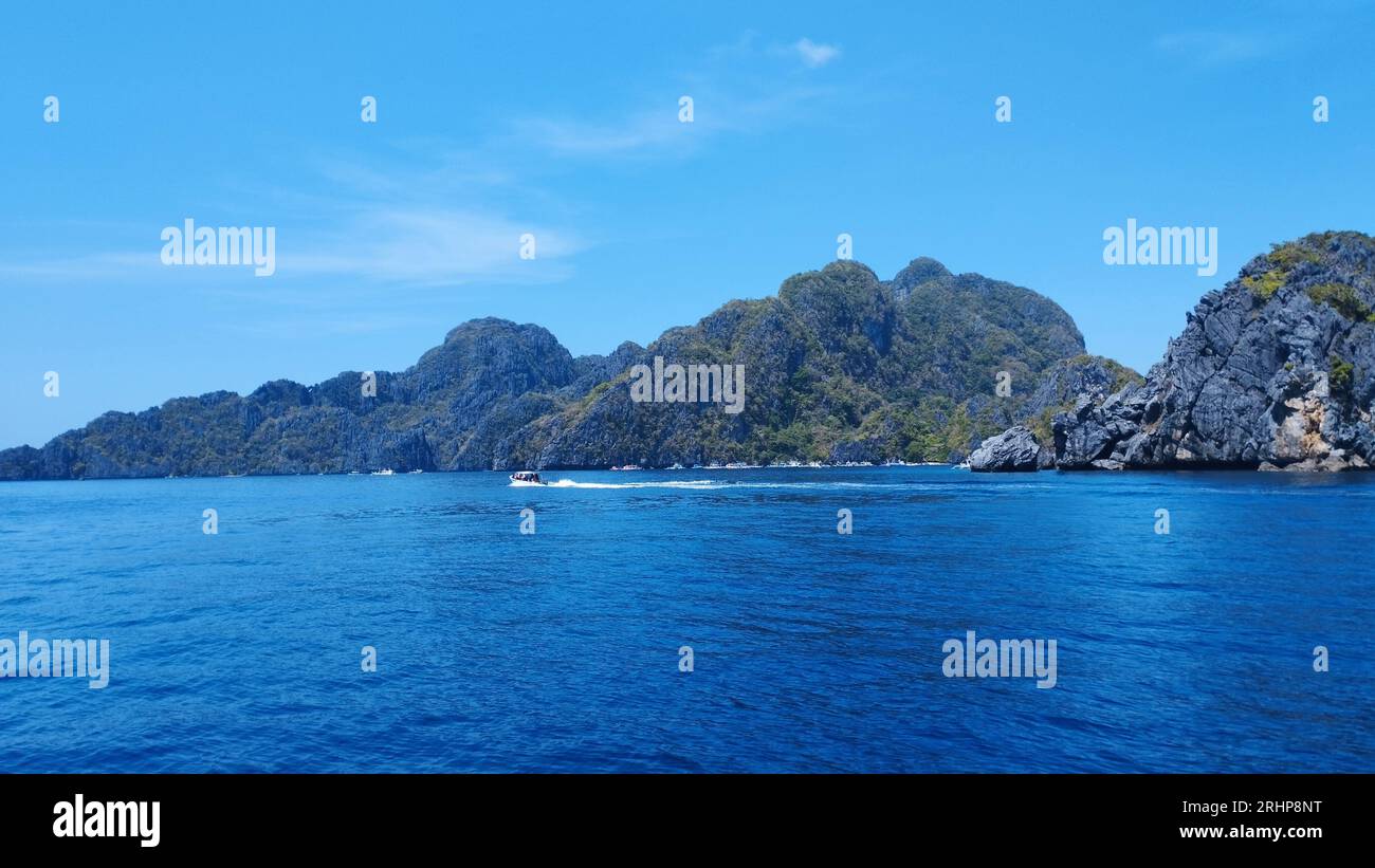 Aerial views of the stunning islands of the Philippines Stock Photo - Alamy