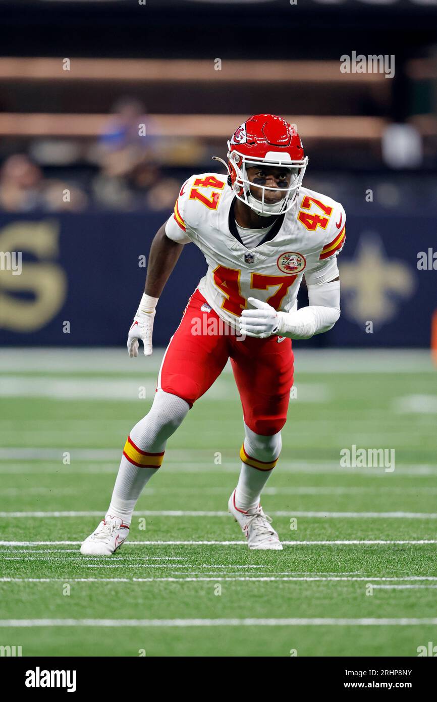 Kansas City Chiefs safety Anthony Cook (47) during an NFL preseason ...