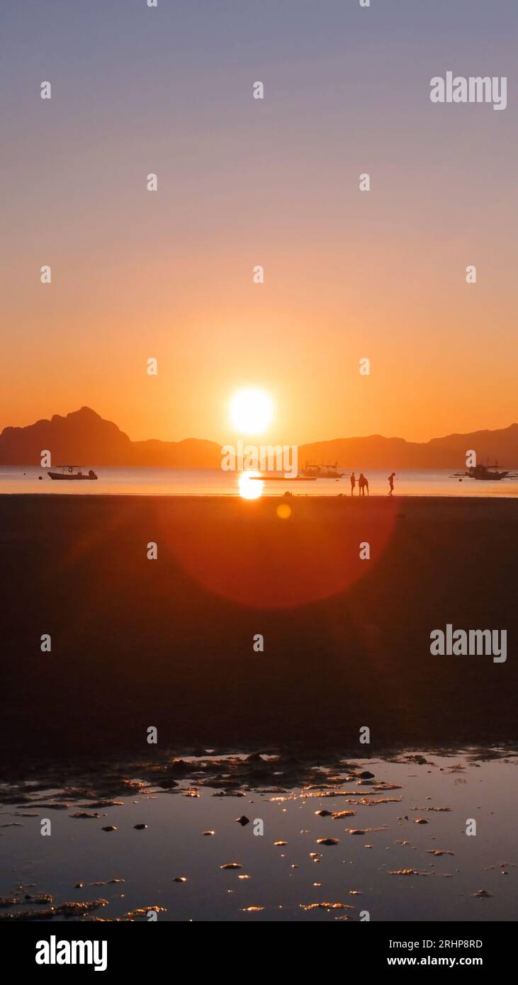 Aerial views of the stunning islands of the Philippines Stock Photo - Alamy