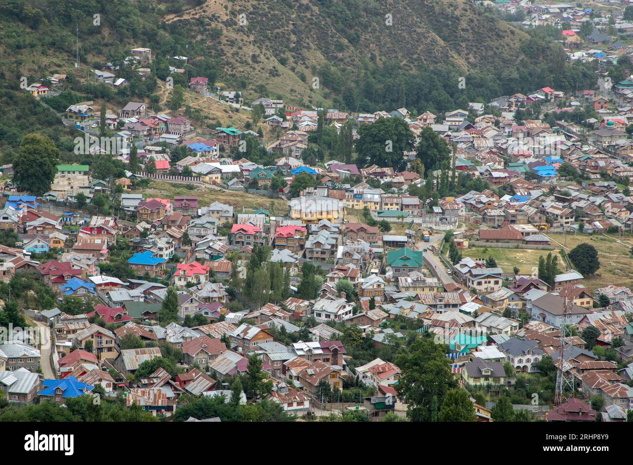 River jhelum aerial hi-res stock photography and images - Alamy