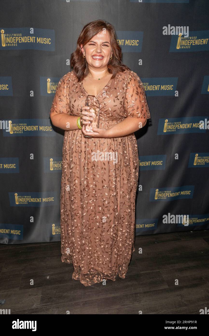 Los Angeles, USA. 17th Aug, 2023. Singer Savannah Brister attends 2023 ...