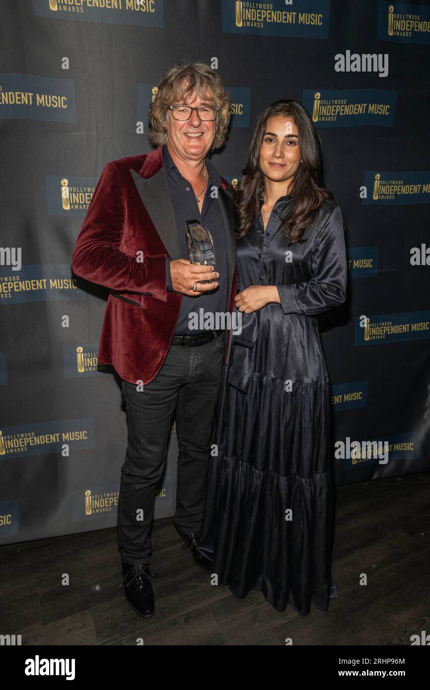 Los Angeles, USA. 17th Aug, 2023. Britain Lyric Writer Allan Jones ...