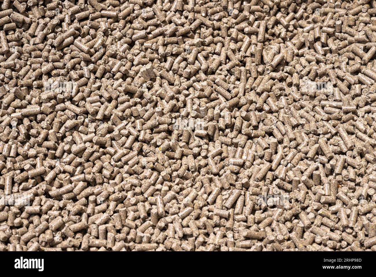 Fodder dry chunks for cows on a dairy farm Stock Photo - Alamy