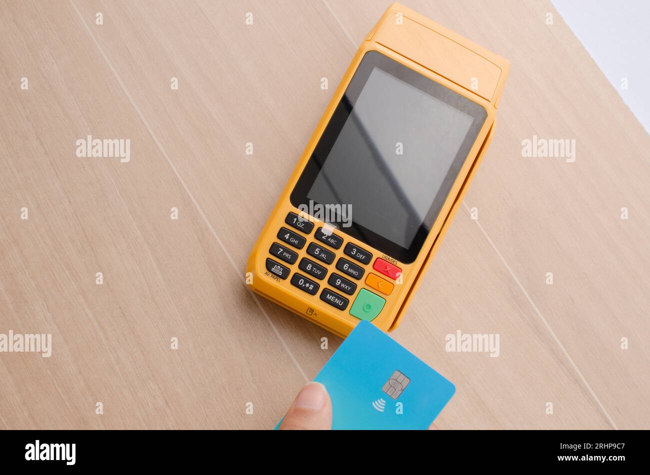 Handheld terminal hi-res stock photography and images - Alamy