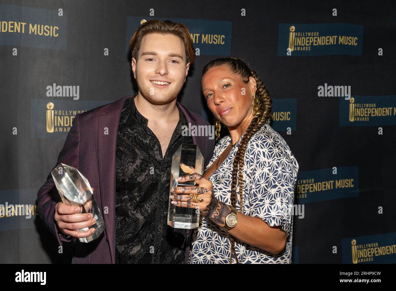 Los Angeles, USA. 17th Aug, 2023. Singer Presley Aronson, Female ...