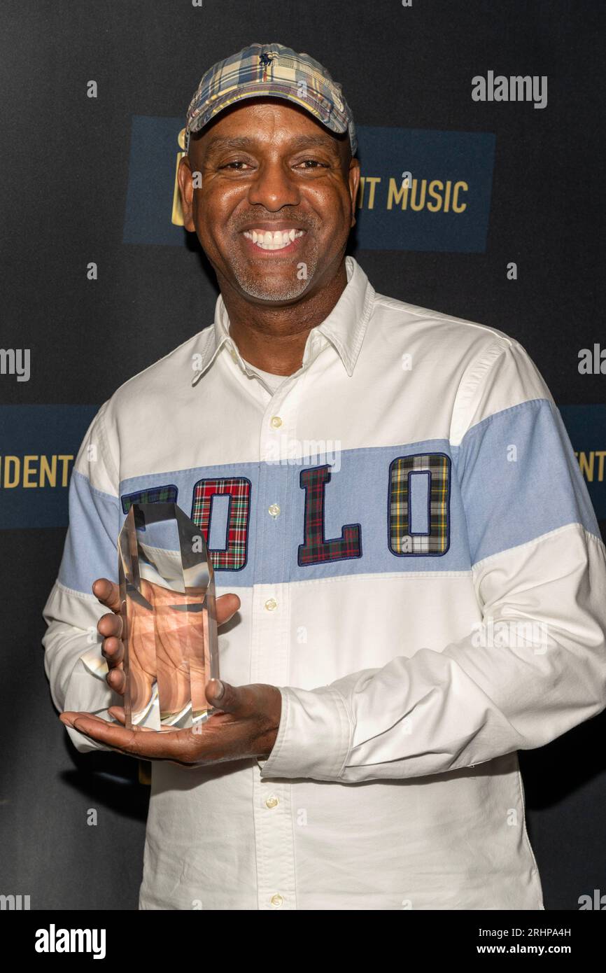 Los Angeles, USA. 17th Aug, 2023. Presenter Greg "Olskool Ice-Gre ...