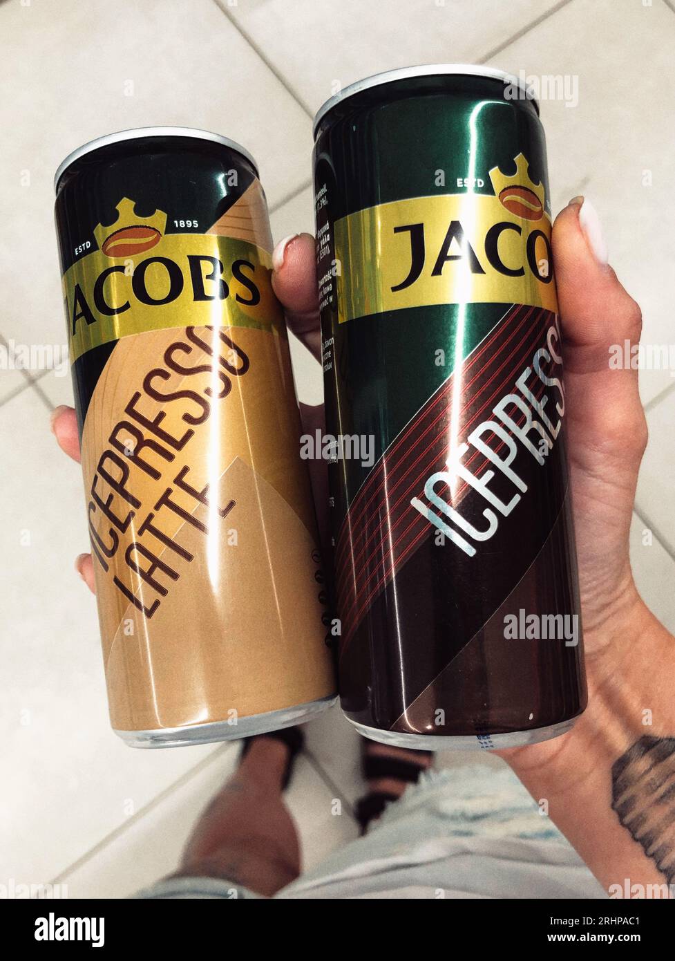 Jacobs cappuccino hi-res stock photography and images - Alamy
