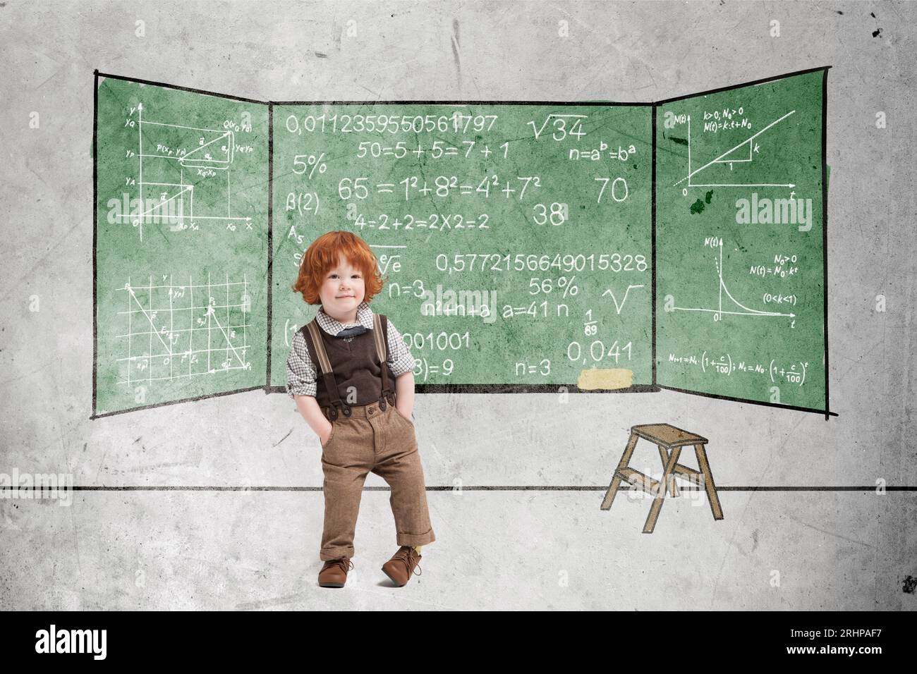 Red genius hi-res stock photography and images - Alamy