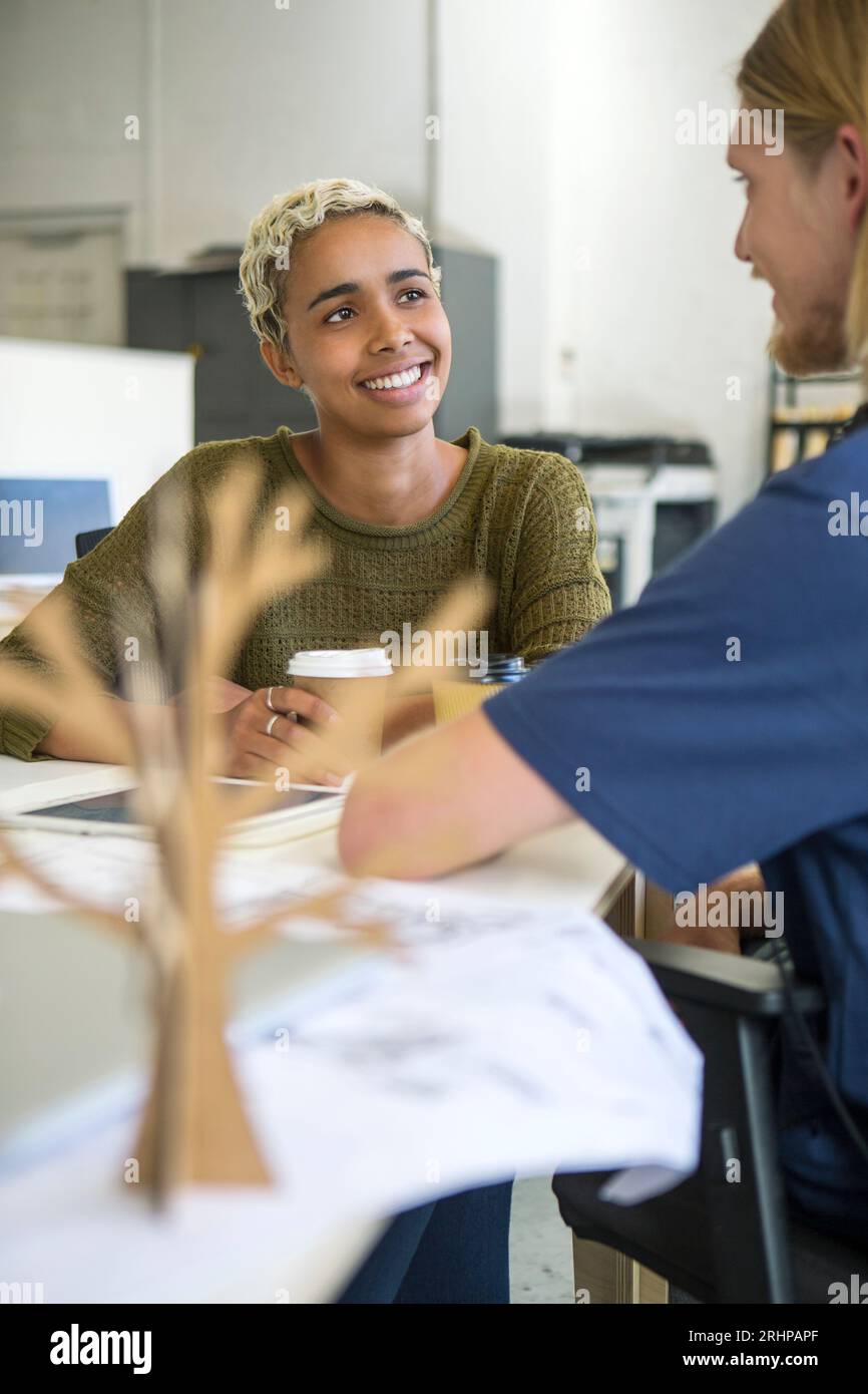 Young multiethnic colleagues looking hi-res stock photography and images - Alamy