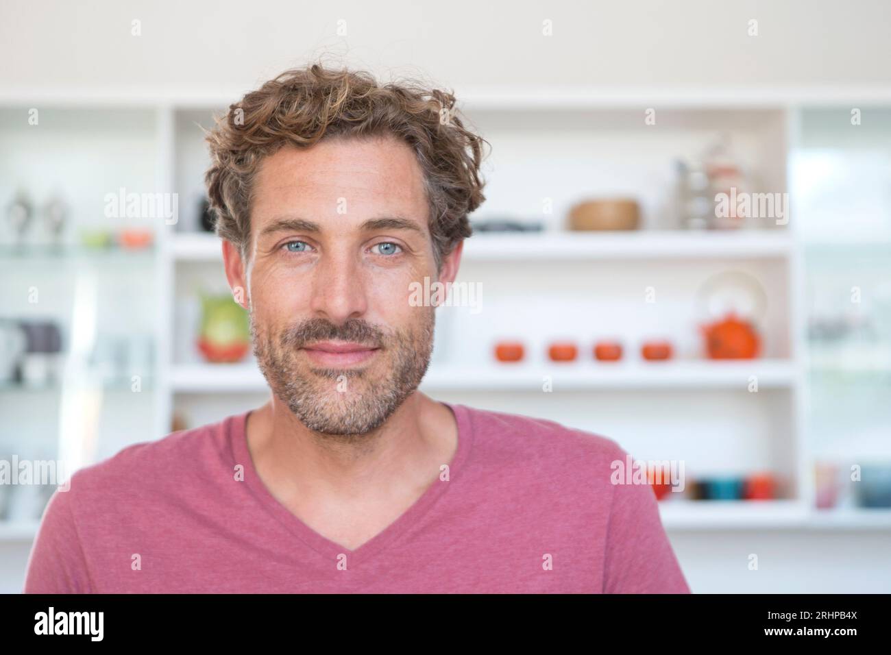 Middle aged man Stock Photo - Alamy