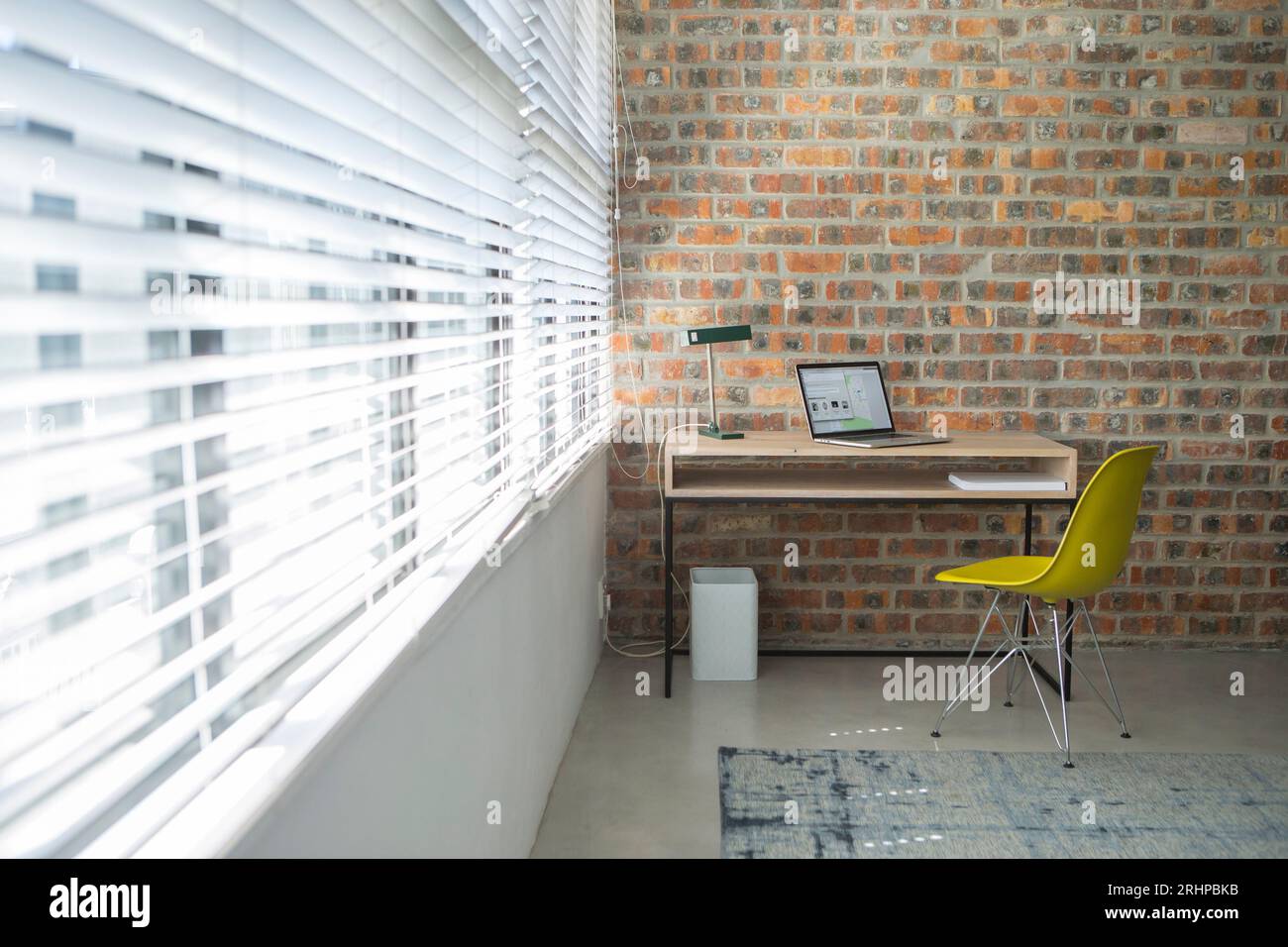 Room with desk Stock Photo - Alamy