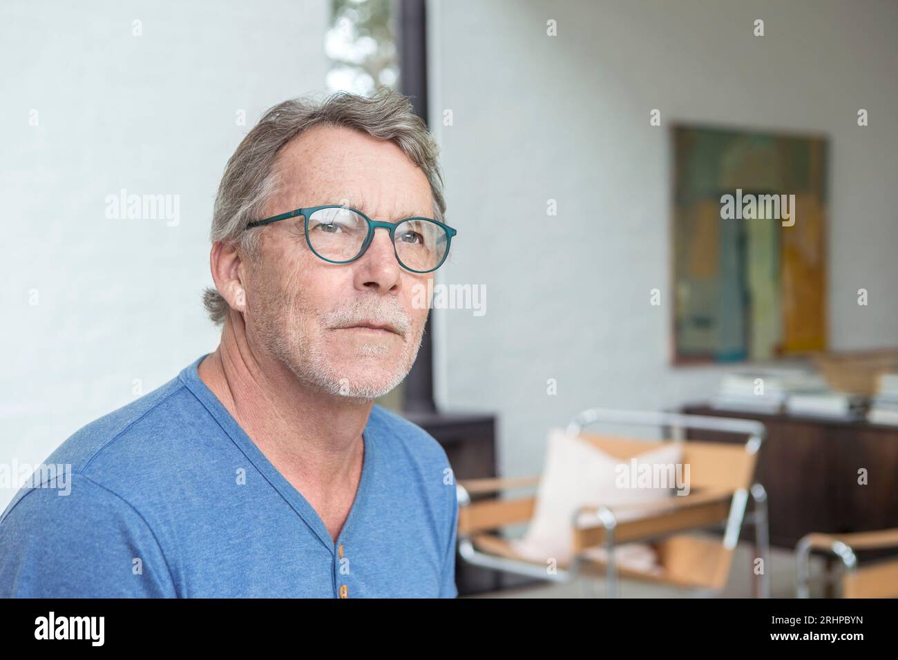 Older man, portrait Stock Photo - Alamy