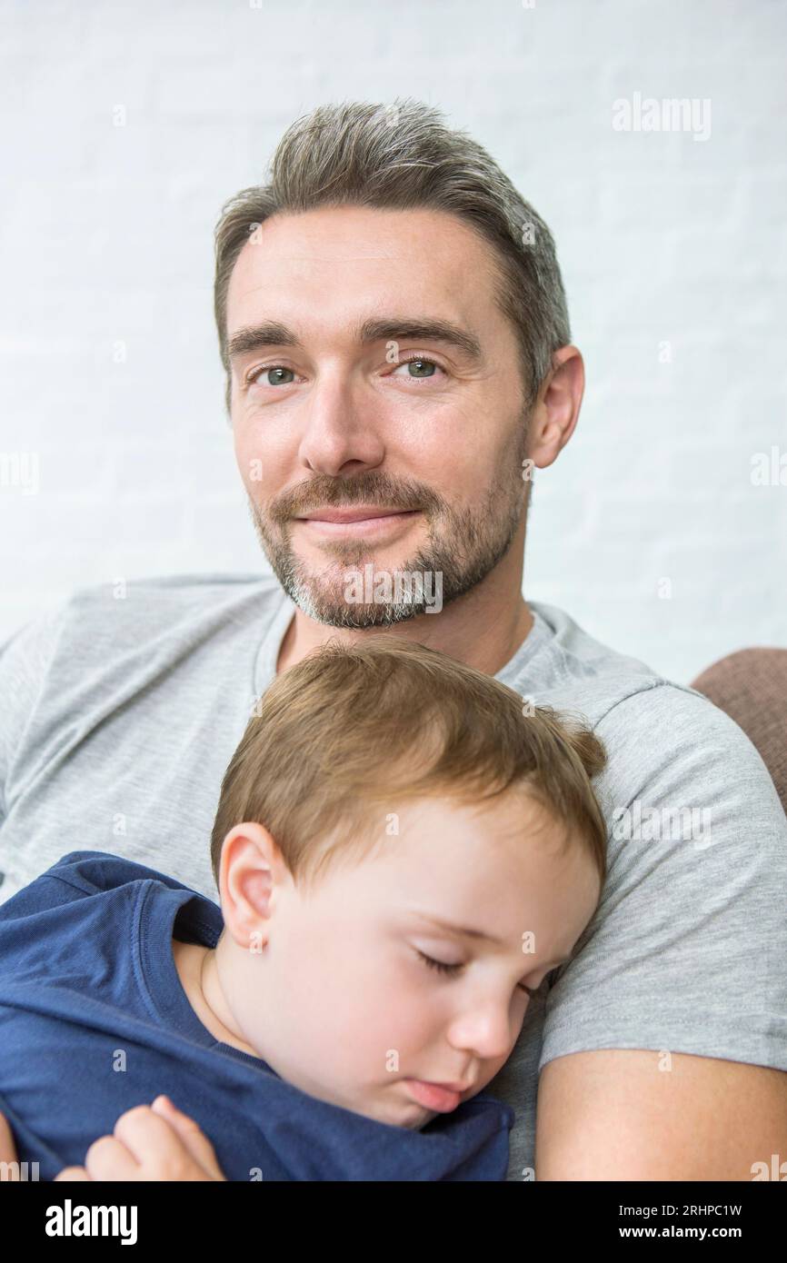 Father and son Stock Photo - Alamy