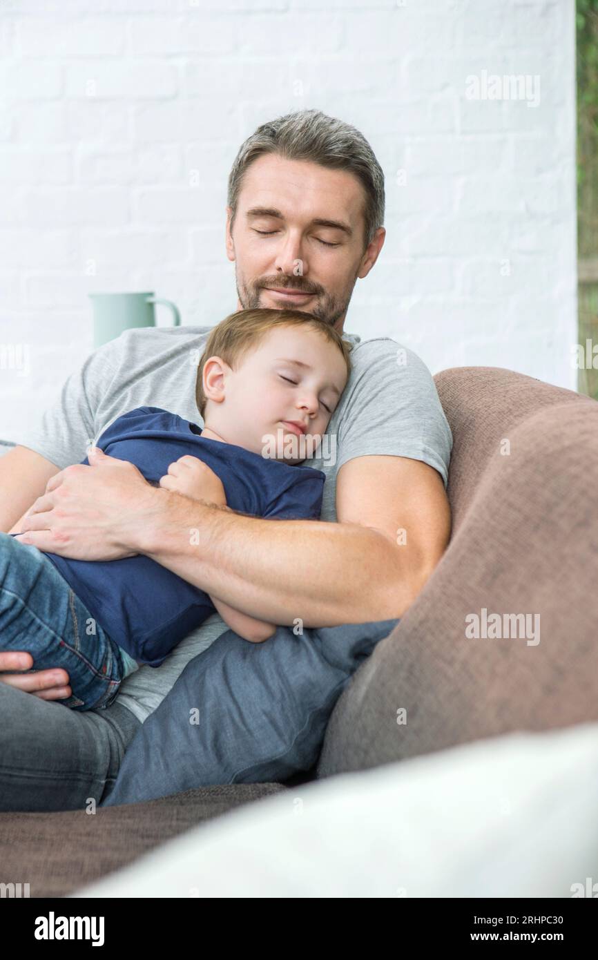 Father and son Stock Photo - Alamy
