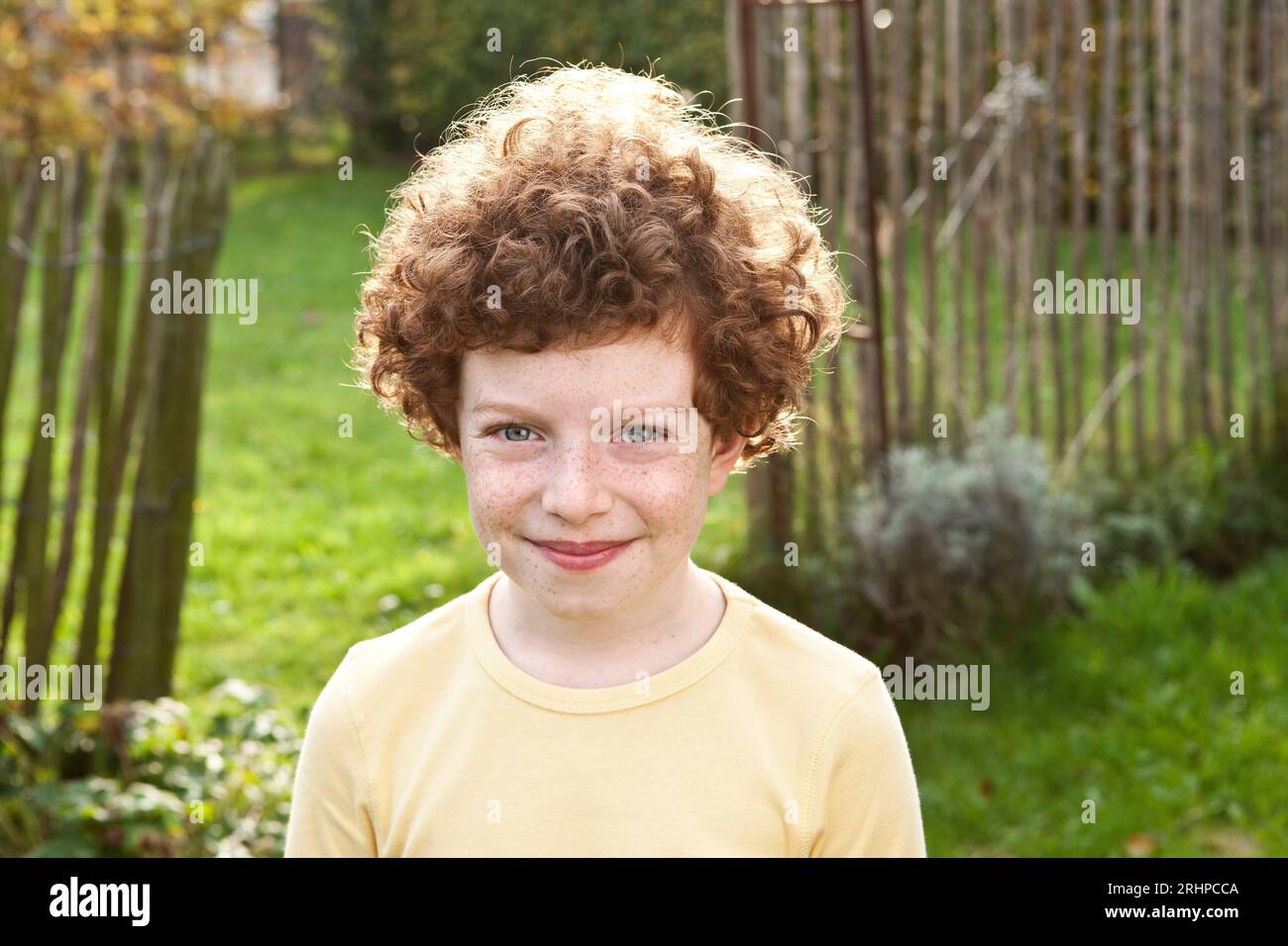 Boy 12 red hair hi-res stock photography and images - Alamy