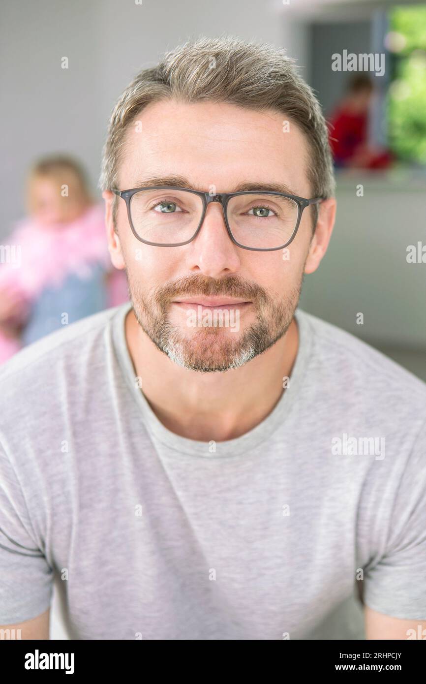 Middle aged man Stock Photo - Alamy