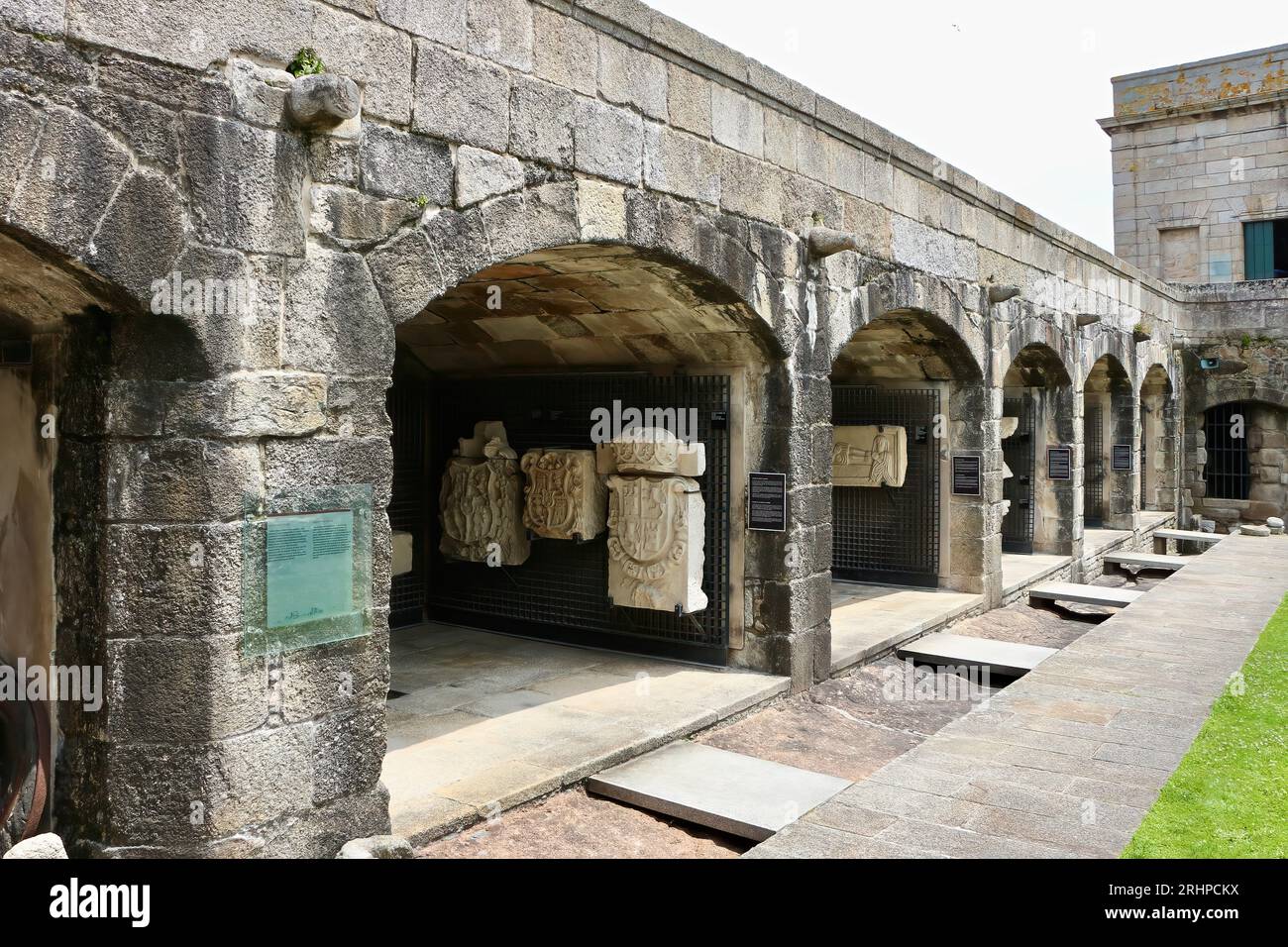 Ancient fortress Castillo de San Antón completed in1590 used as a ...