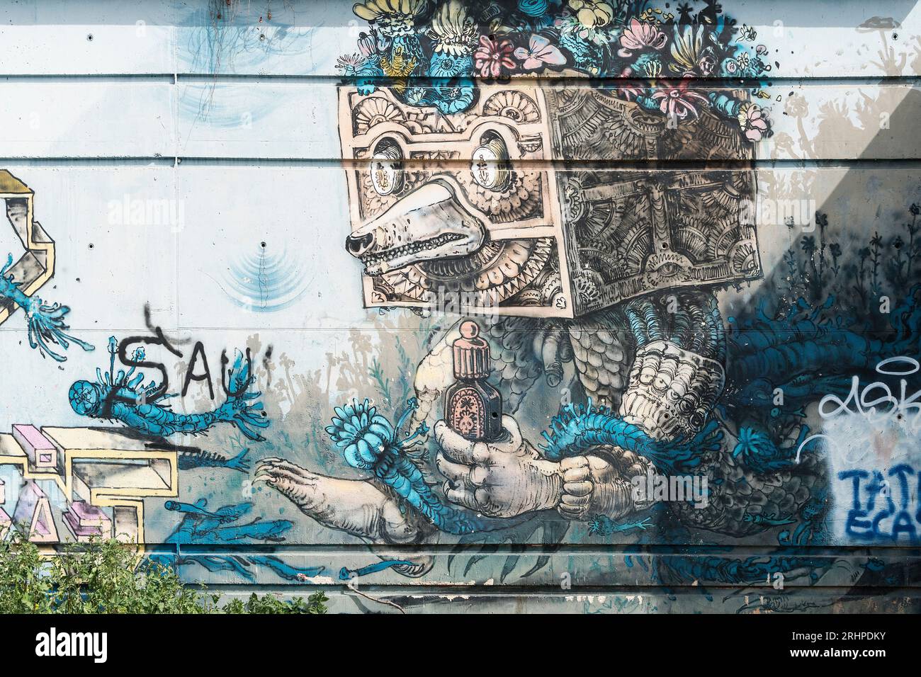 Big shoulders mural hi-res stock photography and images - Alamy