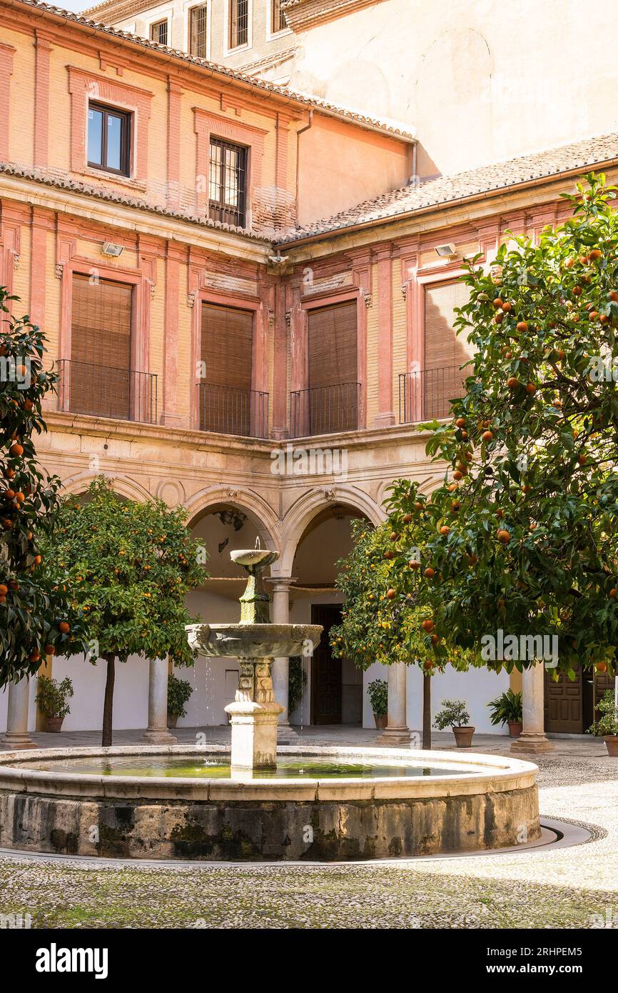 Spain, Andalusia, Granada, Sacromonte, Abadia del Sacromonte, abbey ...