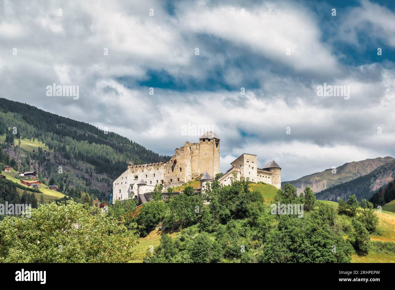 Austria, East Tyrol, Heinfels, Puster Valley, the Heinfels castle Stock ...