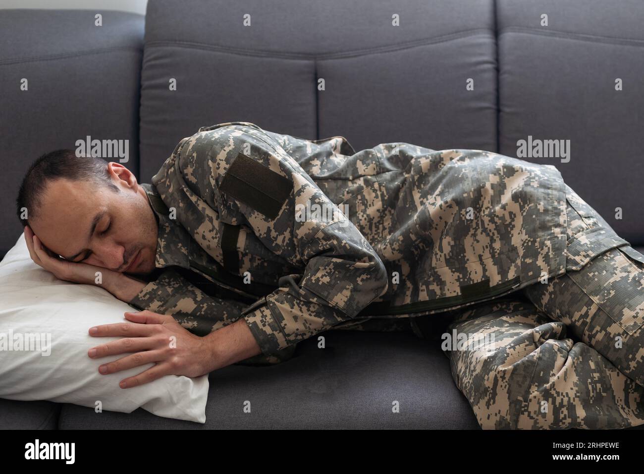 African american father son sleep hi-res stock photography and images ...