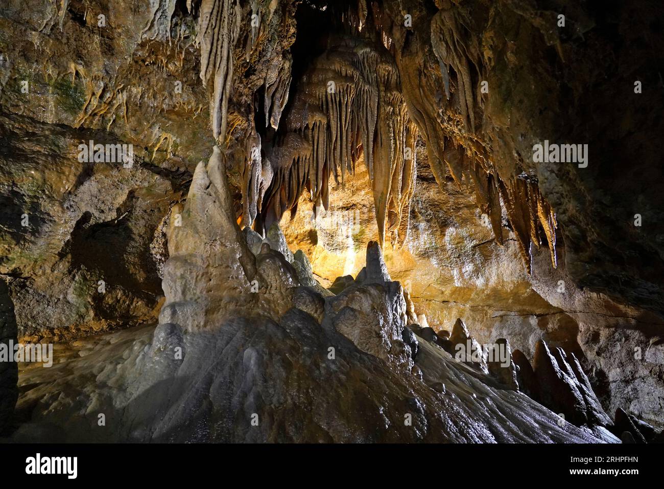 Germany, Bavaria, Upper Franconia, Franconian Switzerland, Pottenstein ...