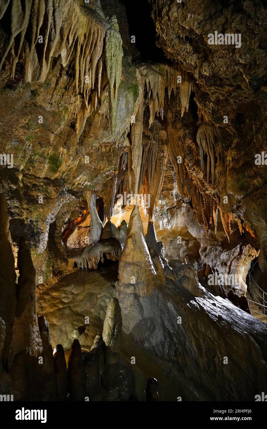 Germany, Bavaria, Upper Franconia, Franconian Switzerland, Pottenstein ...