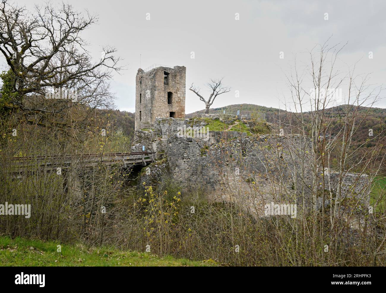 Germany, Bavaria, Upper Franconia, Franconian Switzerland, Wiesenttal ...