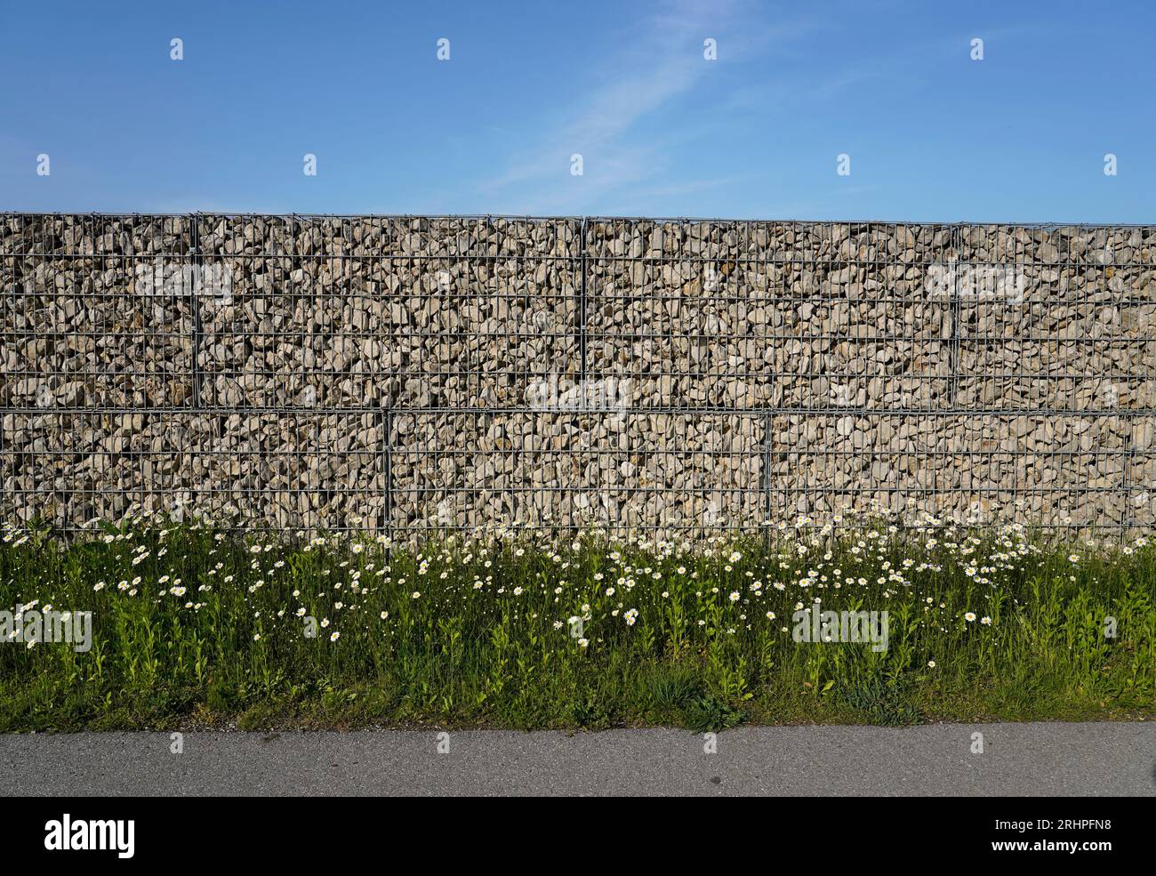 Germany, Bavaria, Upper Bavaria, Altötting county, high garden fence ...
