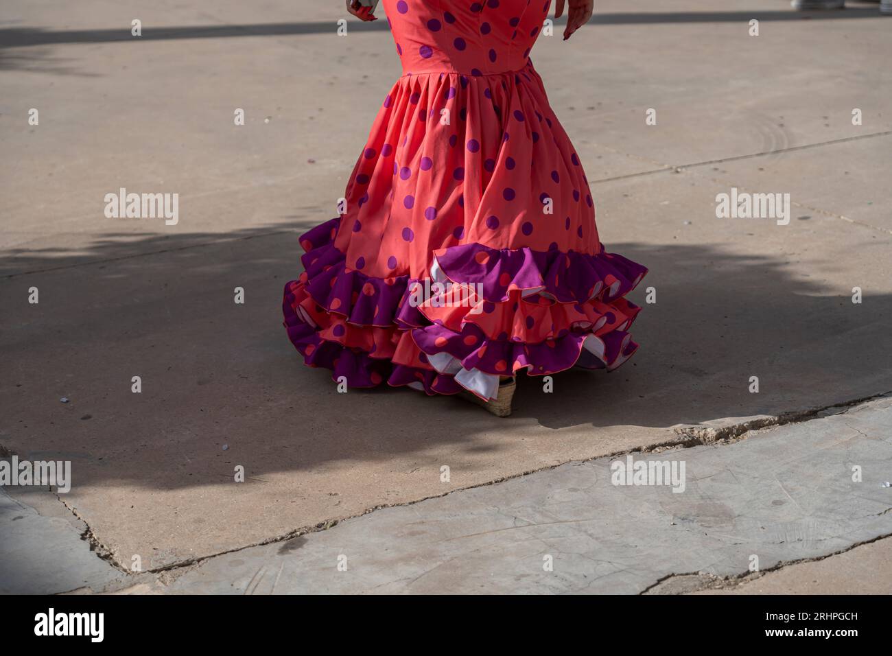 Flamenco's fiery passion and drama mirrored in a dress. The iconic ...