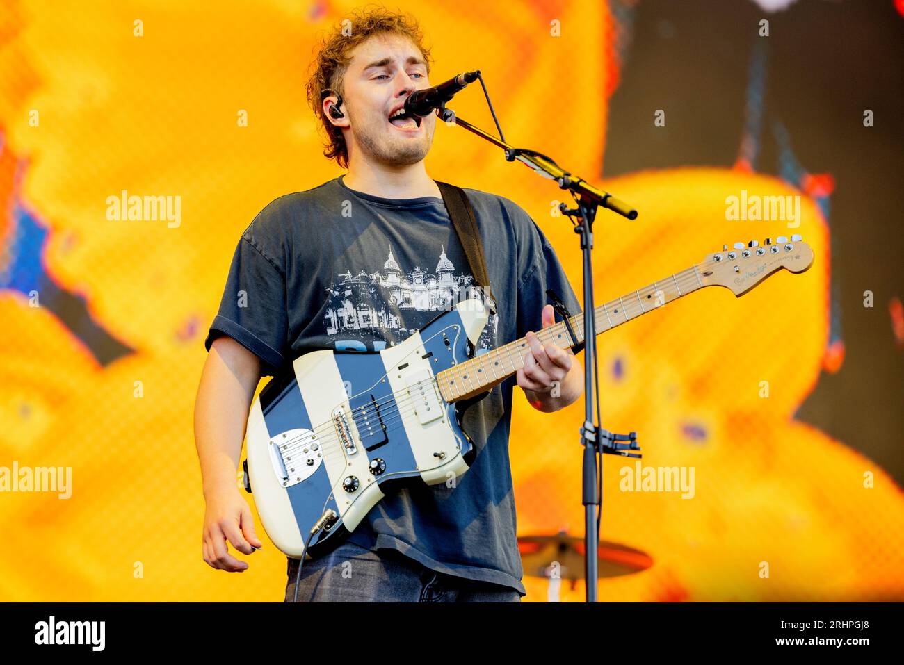 Hungary 10 August 2023 Sam Fender - Samuel Thomas Fender - live at ...