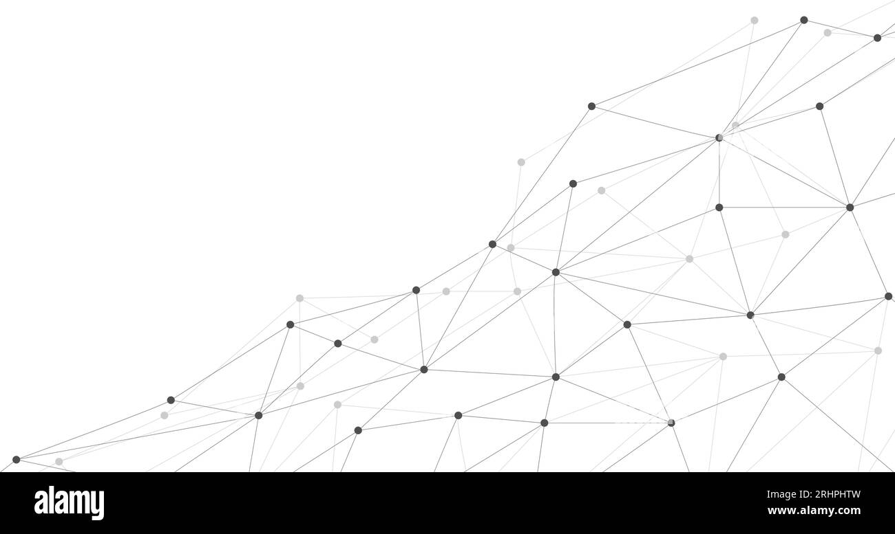 Abstract geometric background. Plexus mesh backdrop. Vector Stock ...