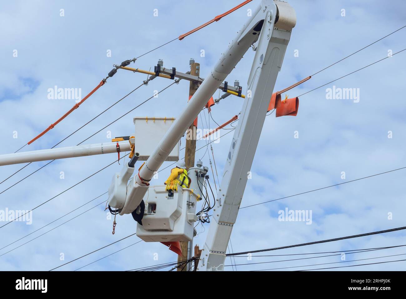 Service men have been deployed to work on power electrical lines to ...