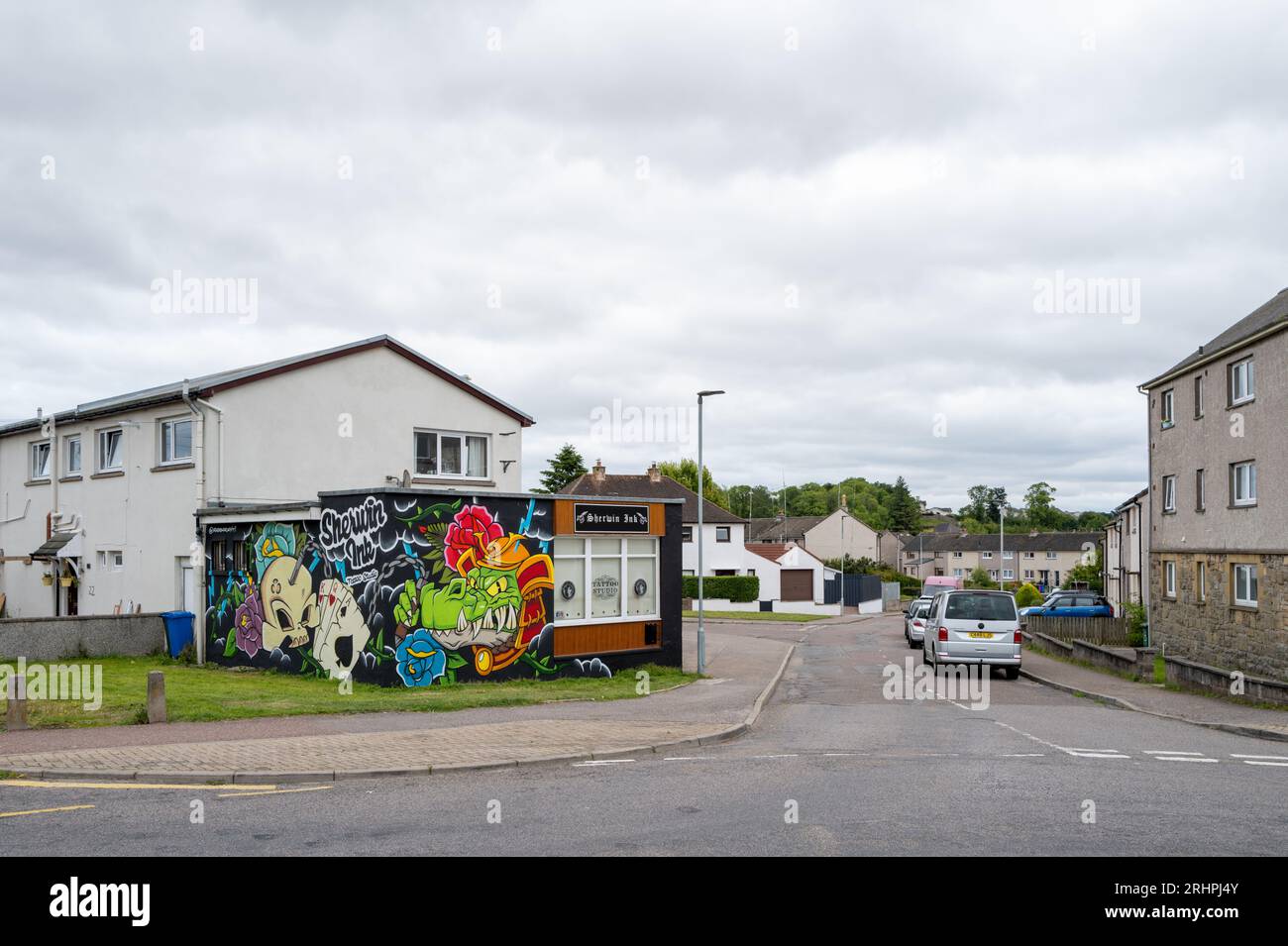 Sherwin Ink, Elgin, Moray, UK. 18th Aug, 2023. This is the Tattoo ...