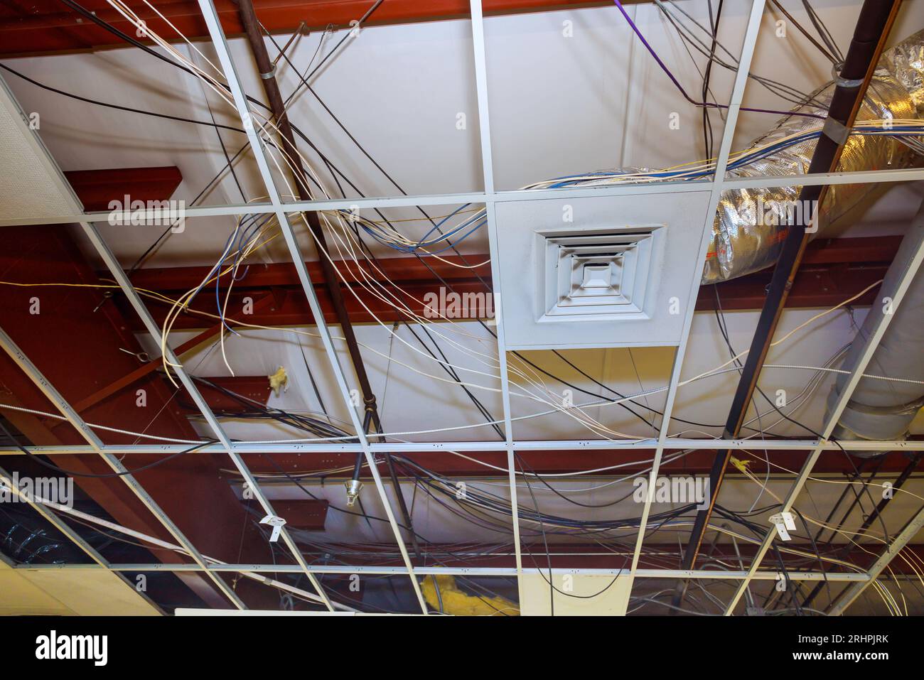 Reconstruction of interior buildings involves both ceiling works ...