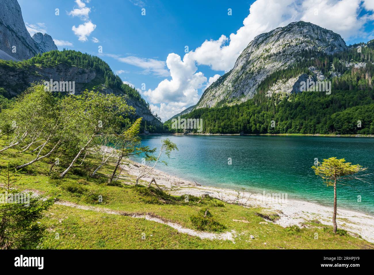 Panoramic view gosausee lake dachstein hi-res stock photography and ...