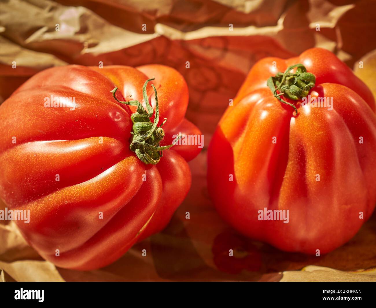 Italian-grown Oxheart Tomatoes Stock Photo - Alamy