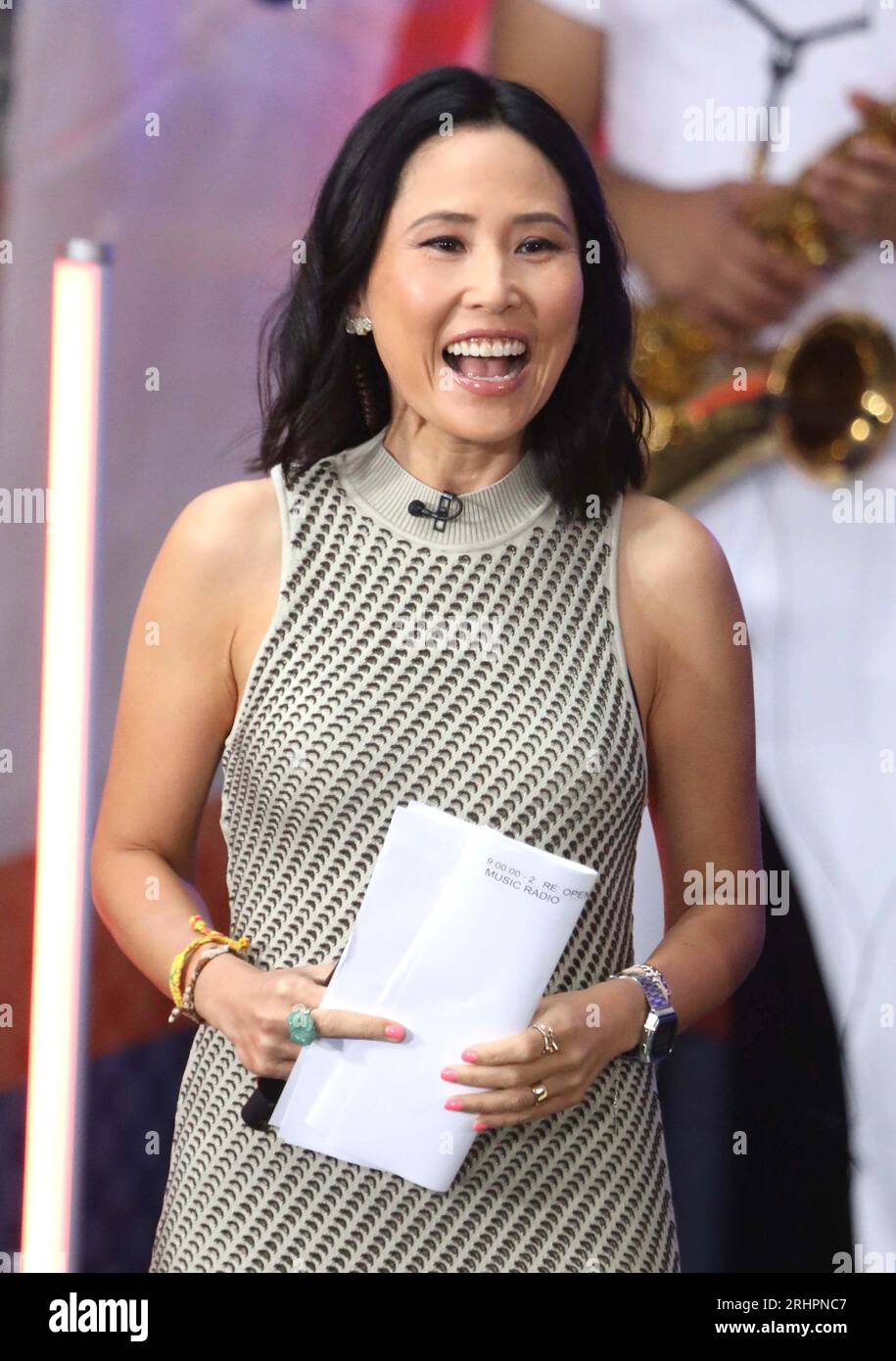 August 18, 2023, New York City, New York, USA: Todayâ€™ show co-anchor ...