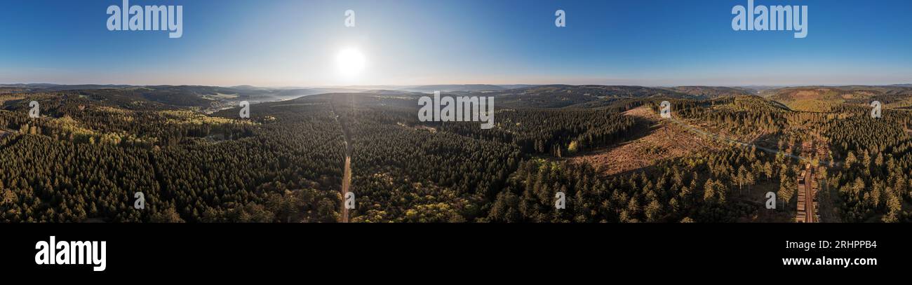 Drone footage forests mountain valleys hi-res stock photography and ...