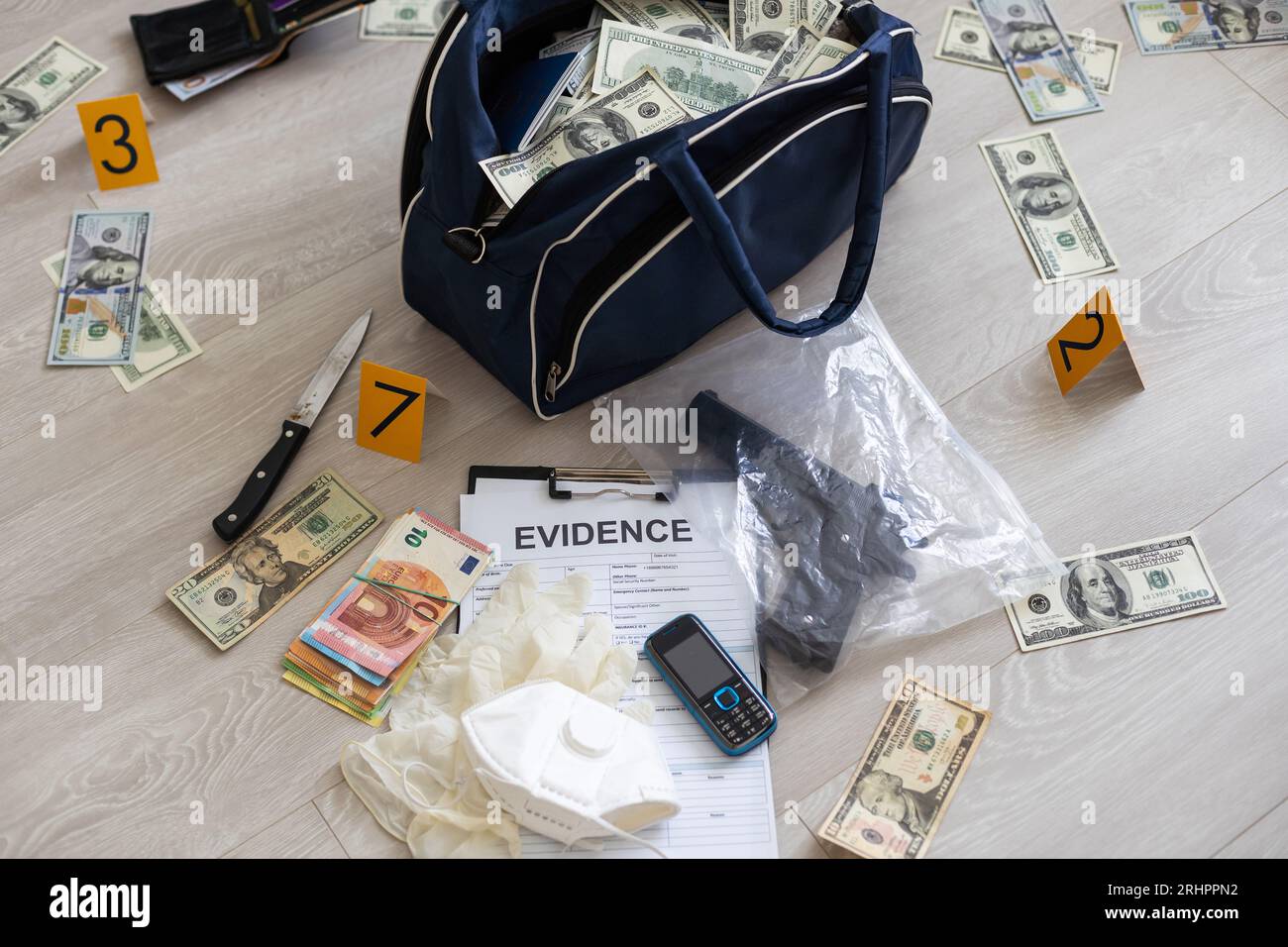 Crime scene investigation - collecting evidence from the crime scene ...