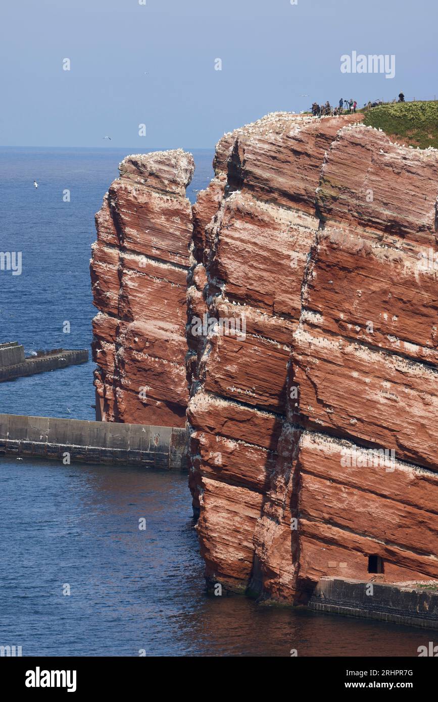 Germany, North Sea, Helgoland, long Anna, rocks Stock Photo - Alamy