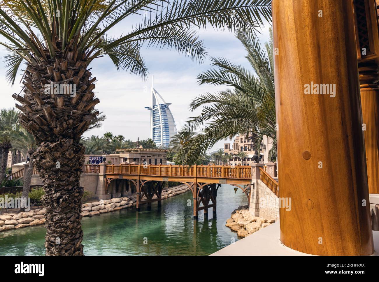 A view of the Burj al Arab in Dubai, UAE Stock Photo - Alamy