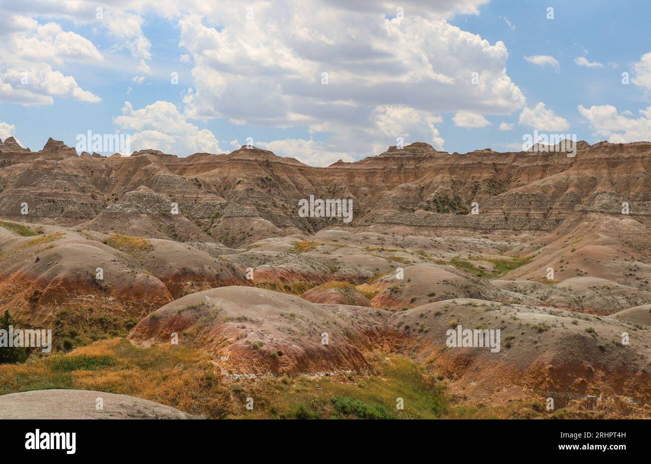 Yellow mound badlands hi-res stock photography and images - Alamy