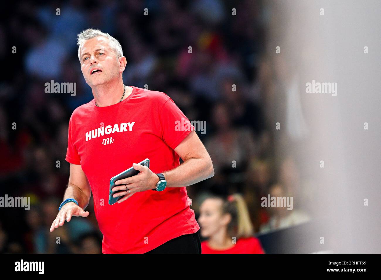 Gent, Belgium. 17th Aug, 2023. Head Coach Chiappini Alessandro of ...